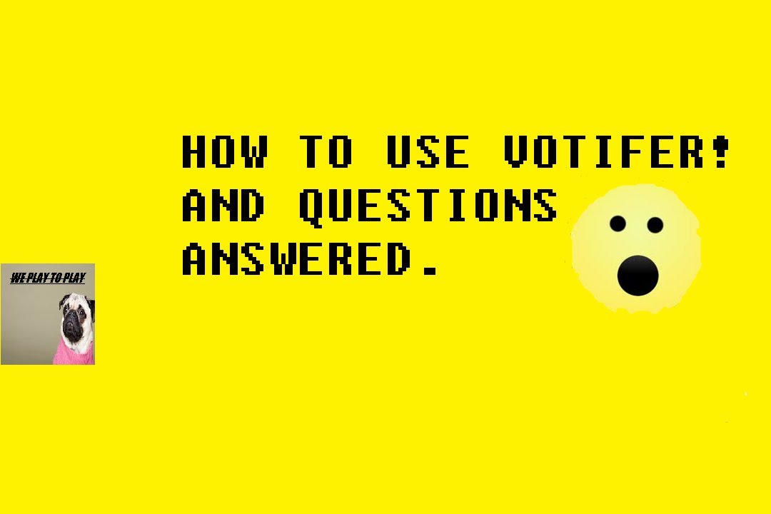 How to use and configure the votifier plugin [Explains problems too]