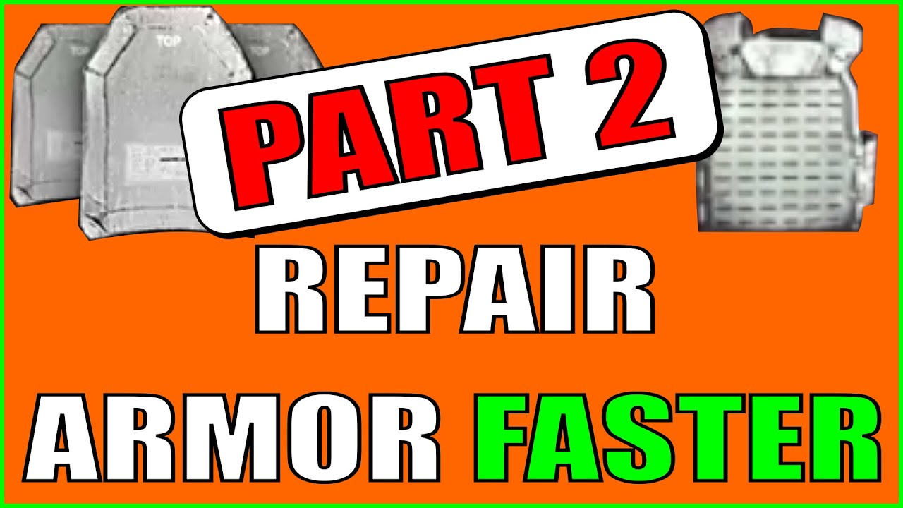 Repair Warzone Armor Plates Fast (Part 2)