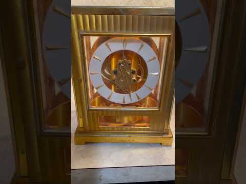 Atmos Lecoultre Tuxedo Model Clock Running on EBay