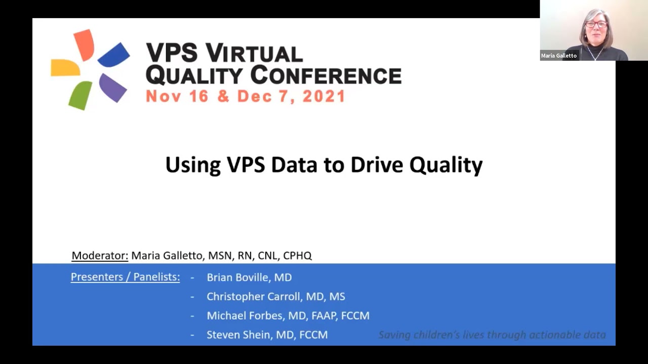 Second Panel Q&A @ VPS Quality Conference 2021              