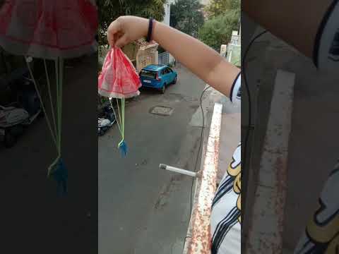 Parachute Gliding #stem #science #experiment #activity #engineering