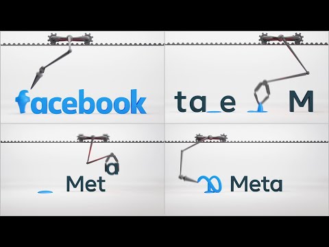 How The Meta Logo Was Made - from Facebook logo - Intro Animation
