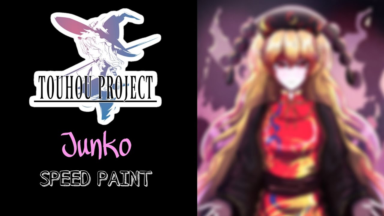 TOUHOU PROJECT - Junko Speed Paint