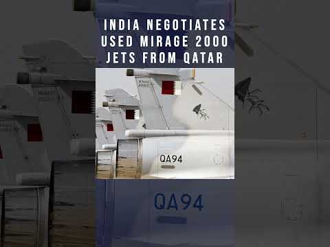 India negotiates second-hand Mirage 2000-5 from Qatar #mirage2000 #militaryaircraft #paffalcons