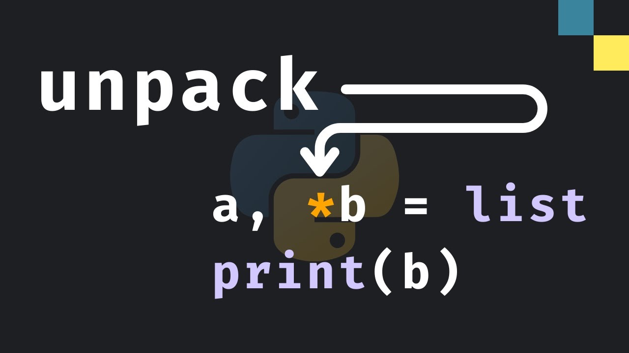 Python's Unpacking Operator Is Awesome