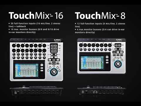 QSC TouchMix-8 iMuso