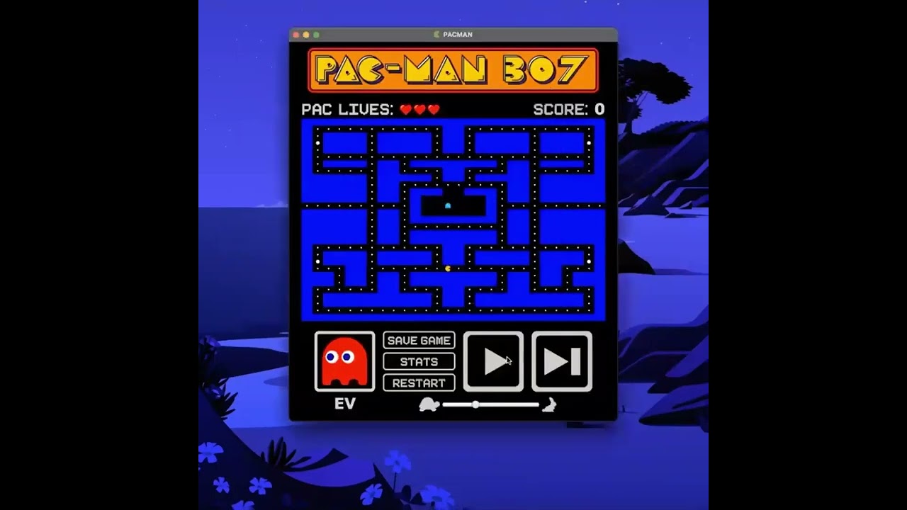 Java Pac-Man micro demo