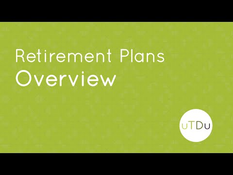 Retirement Plans Overview