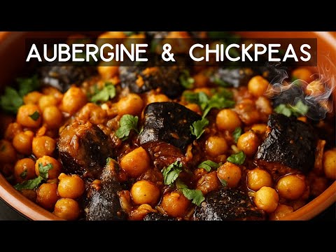 If you are looking for an unique Aubergine recipe, then pair it with Chickpeas - So delicious!!!