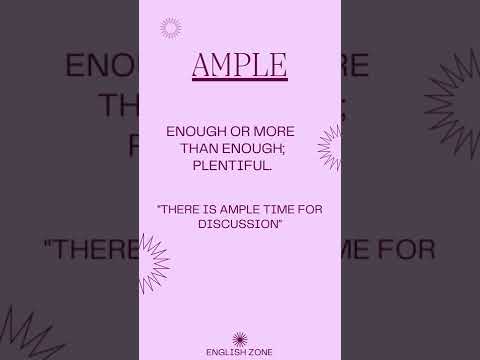 Synonyms of "ENOUGH"| Vocabulary for IELTS | IELTS Speaking