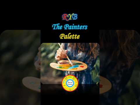 Colors Part 3 - The Painters Palette : #RYB #SubtractiveColor #PainterPalette #youtubeshorts