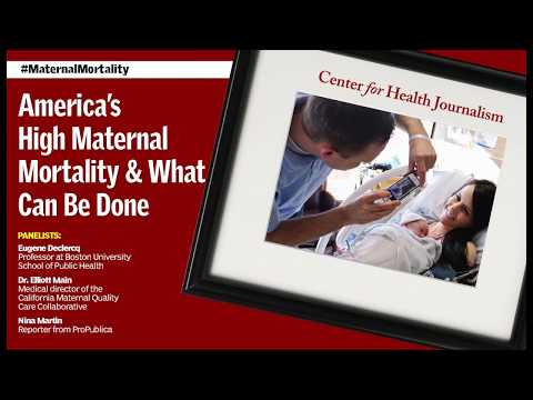 America’s High Maternal Mortality & What Can Be Done