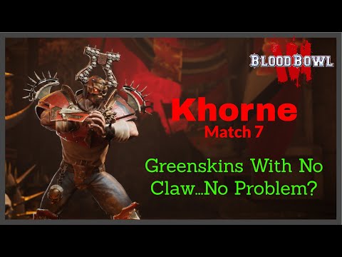 Khorne - How To Handle A Greenskin Without A Claw