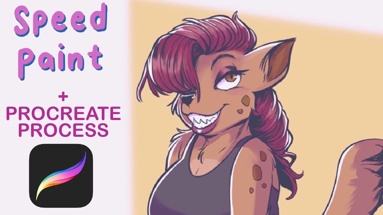 Speed Paint Commission | Procreate painting process