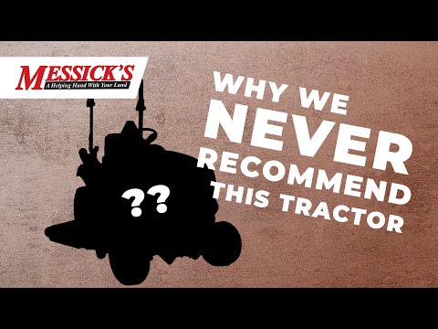The Kubota Tractor We Never Recommend