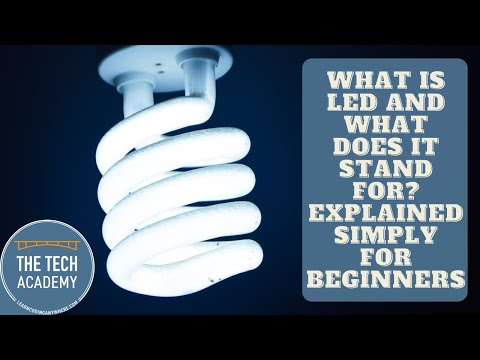 What is LED and What Does it Stand for? Explained Simply for Beginners by The Tech Academy