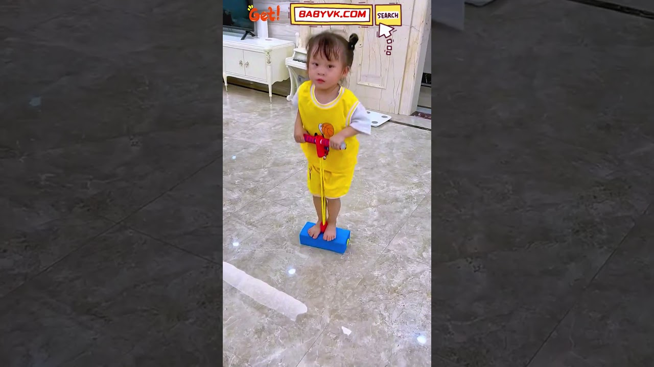 Foam Pogo Stick for Kids: Boost Height with Fun Jumps #ActiveKids #KidsPlay