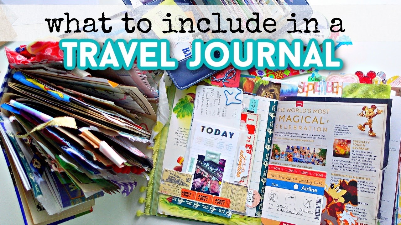 What To Add To A Travel Journal | Journal & Chat With Tips | Lots of Ideas