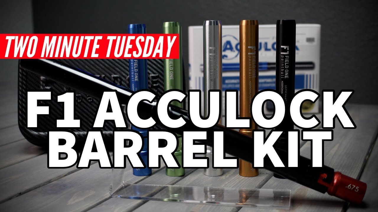 Field One Paintball Acculock Barrel Kit Review | Two Minute (ish) Tuesday!