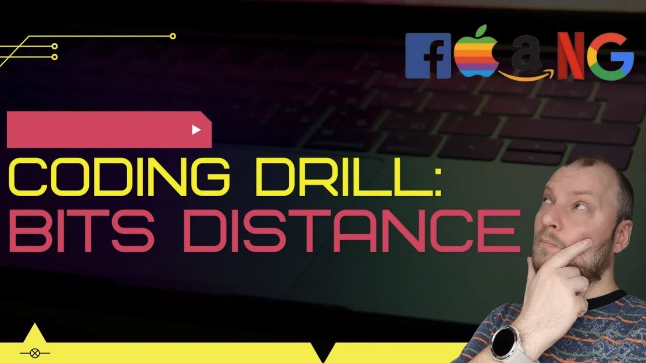 Leetcode challenge: Hamming distance | Python coding interview questions