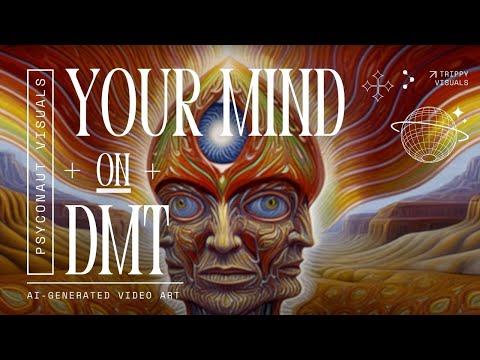 [4K UHD] Trippy AI Visuals Inspired by Alex Grey | Background for LSD trip