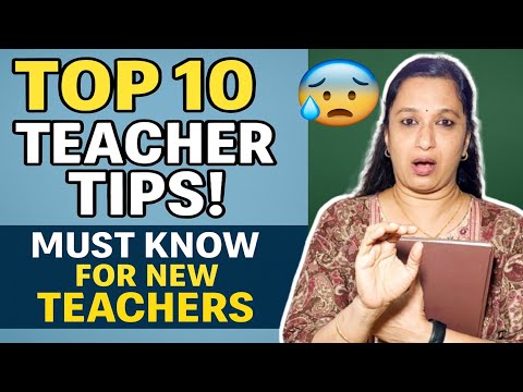 Top 10 Teaching Tips for New Teachers | Classroom Strategies You Must Know