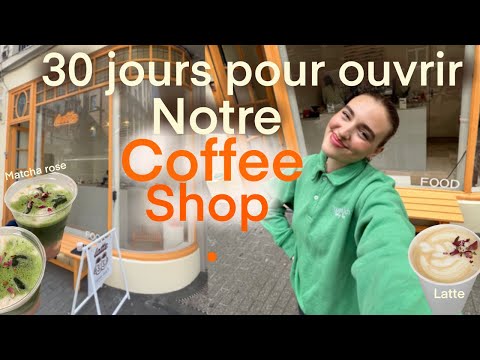 J'ouvre mon mini coffee shop en 30 jours !