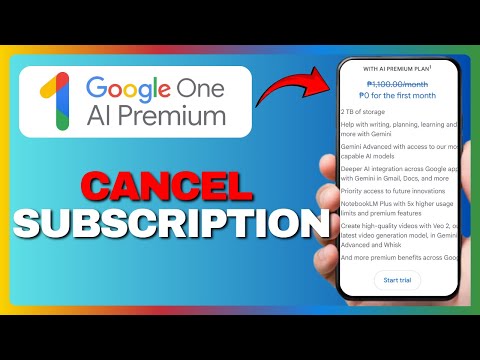 HOW TO CANCEL GOOGLE ONE AI PREMIUM IN 2025 (QUICK & EASY!)