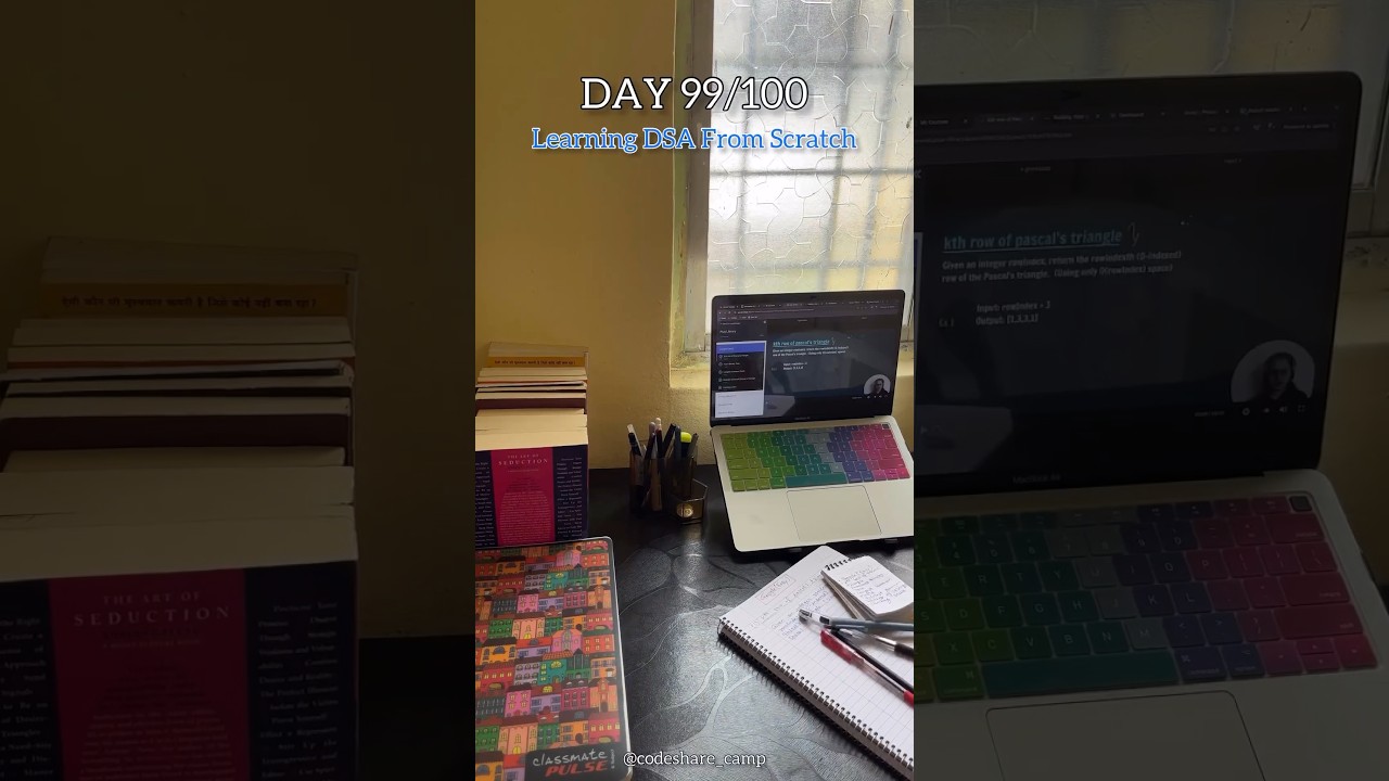 Day 99/100 Learning DSA in Java from Scratch | #100daysofcode #coding #studywithme #dsa #shorts