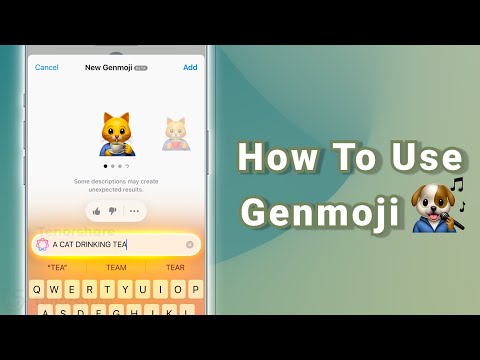 💡 Genmoji: How To Use Genmoji On iOS 18 / iPhone