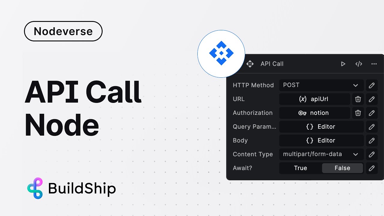 API Call Node (Update) - BuildShip Nodeverse