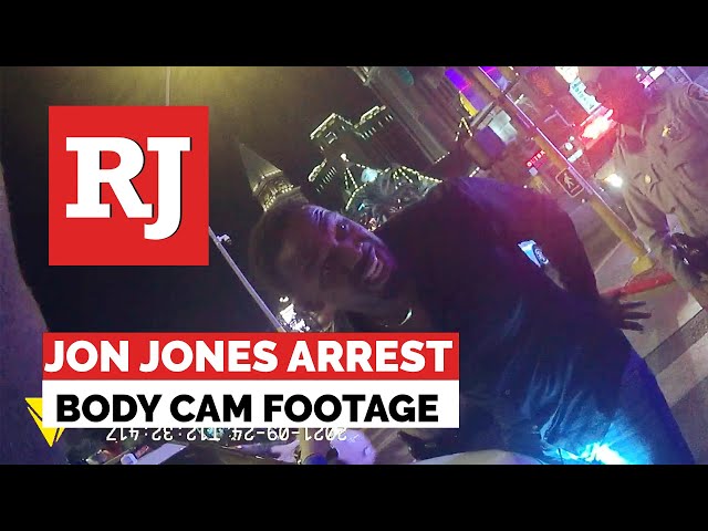 UFC News: Watch: A crying Jon Jones kicks up a fuss as he's arrested in ...