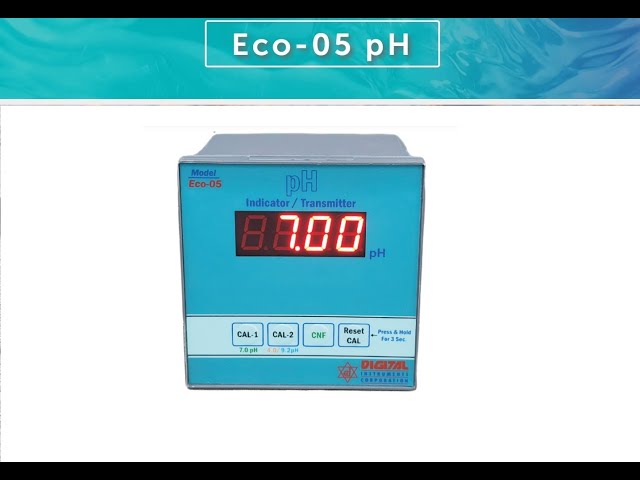 Dic ORP , pH, TDS , Conductivity controllers - Dic Eco05 pH Online PH Indicator Trader ...