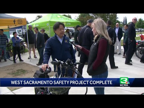 Multimillion dollar West Sacramento safety project complete in time for Bike Month