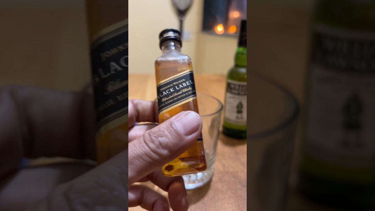Johnnie Walker Black Label Scotch Whisky #shorts #youtubeshorts