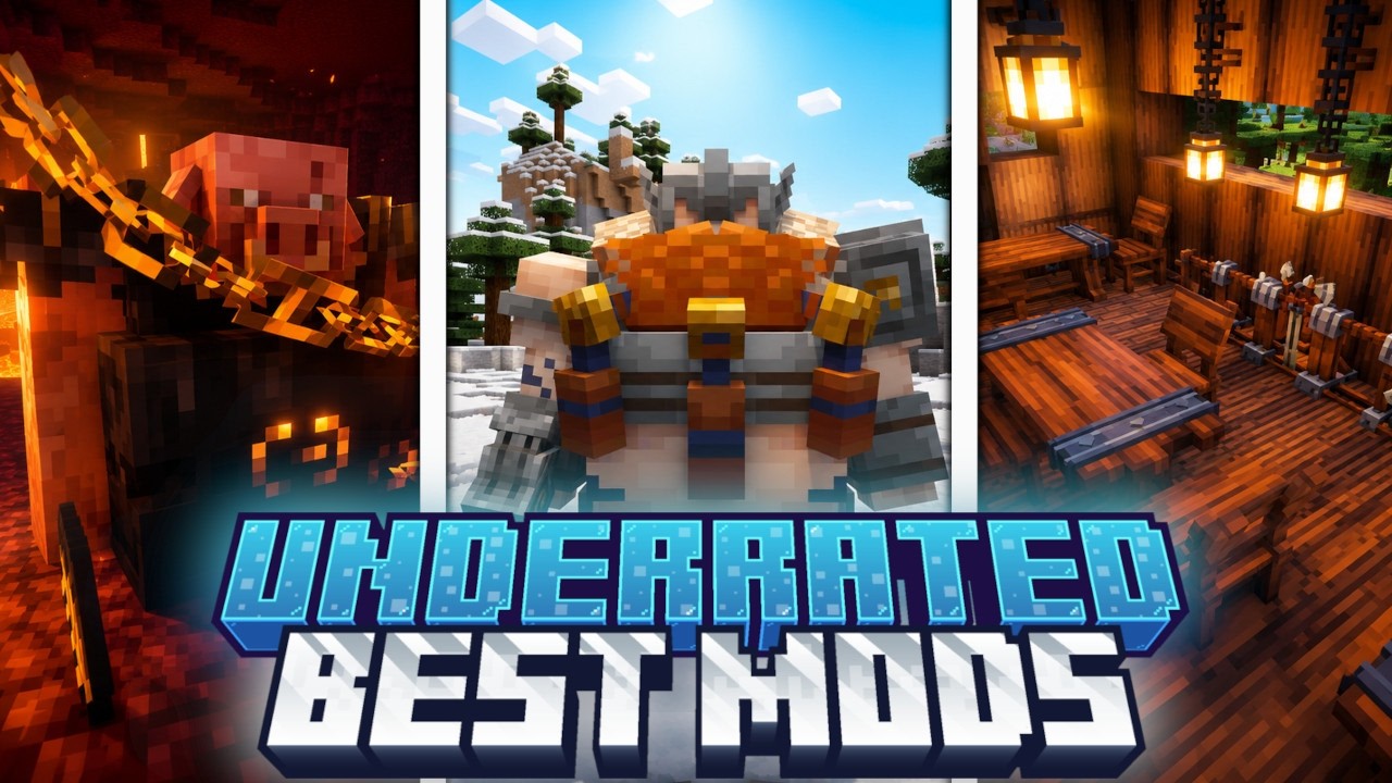 TOP 10+ HIDDEN GEM Minecraft Mods That are Actually AMAZING! [+1.20.1, +1.21.1 | Forge / Fabric]
