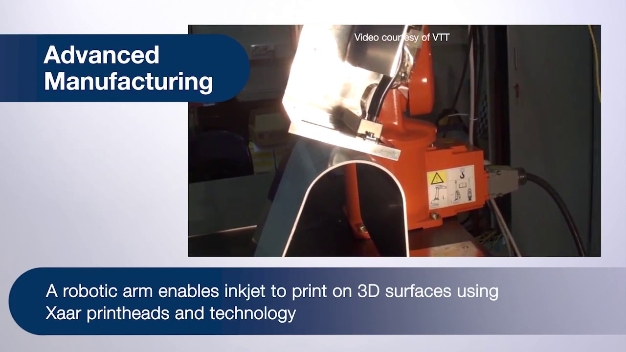 Xaar technology in the Advanced Manufacturing sector