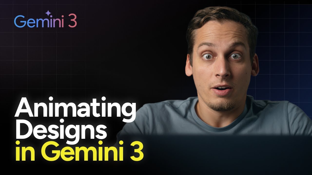 How to Animate Stunning UI Components with Gemini 3
