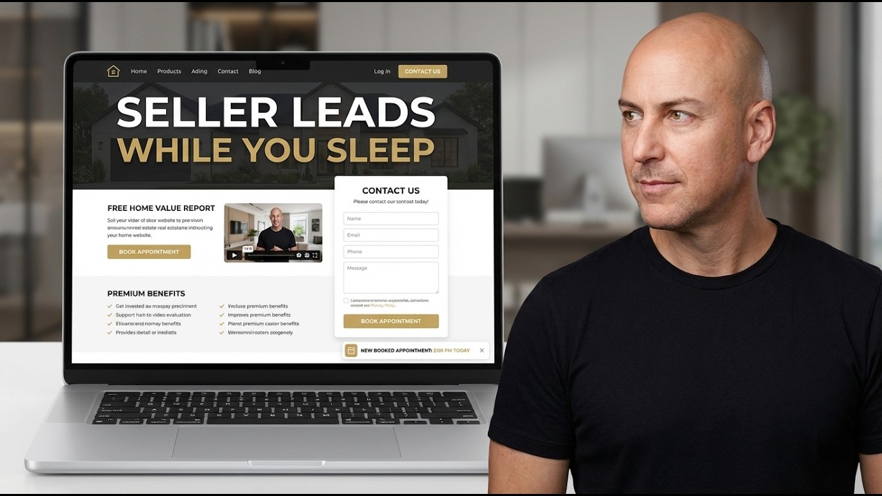 Why Your Real Estate Website Gets No Leads (And What to Put on It)