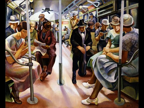 Lily Furedi’s “Subway” – American Art Moments