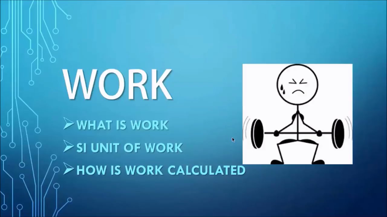 CSEC Physics - Work