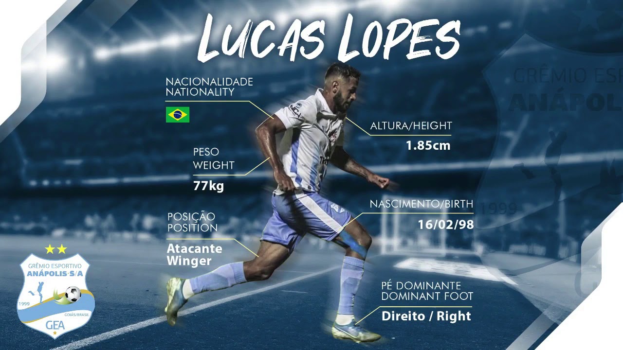 LUCAS LOPES ● ATACANTE ● HIGHLIGHTS 2020 - GRÊMIO ANÁPOLIS