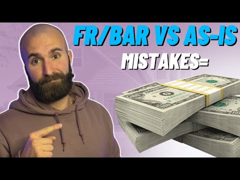 Difference between FR/BAR and AS-IS FL purchase contracts