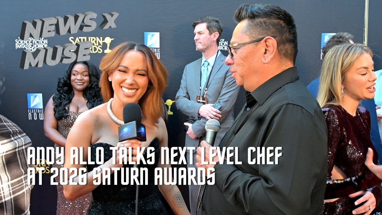 Andy Allo Talks Next Level Chef at 2026 Saturn Awards