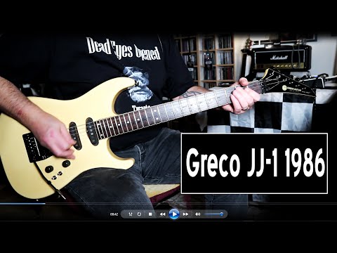 1985 MIJ Greco JJ-1, Made By Fujigen, 24,75" Scale, Kahler | Reverb