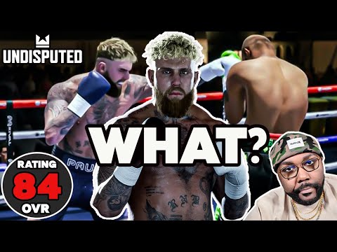 WHY IS JAKE PAUL A 84 OVERALL RATING ? ( UNDISPUTED BOXING GAME)