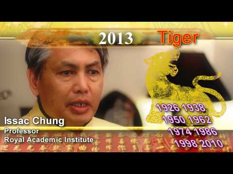 2013 Chinese new year predictions for 12 animals - tiger