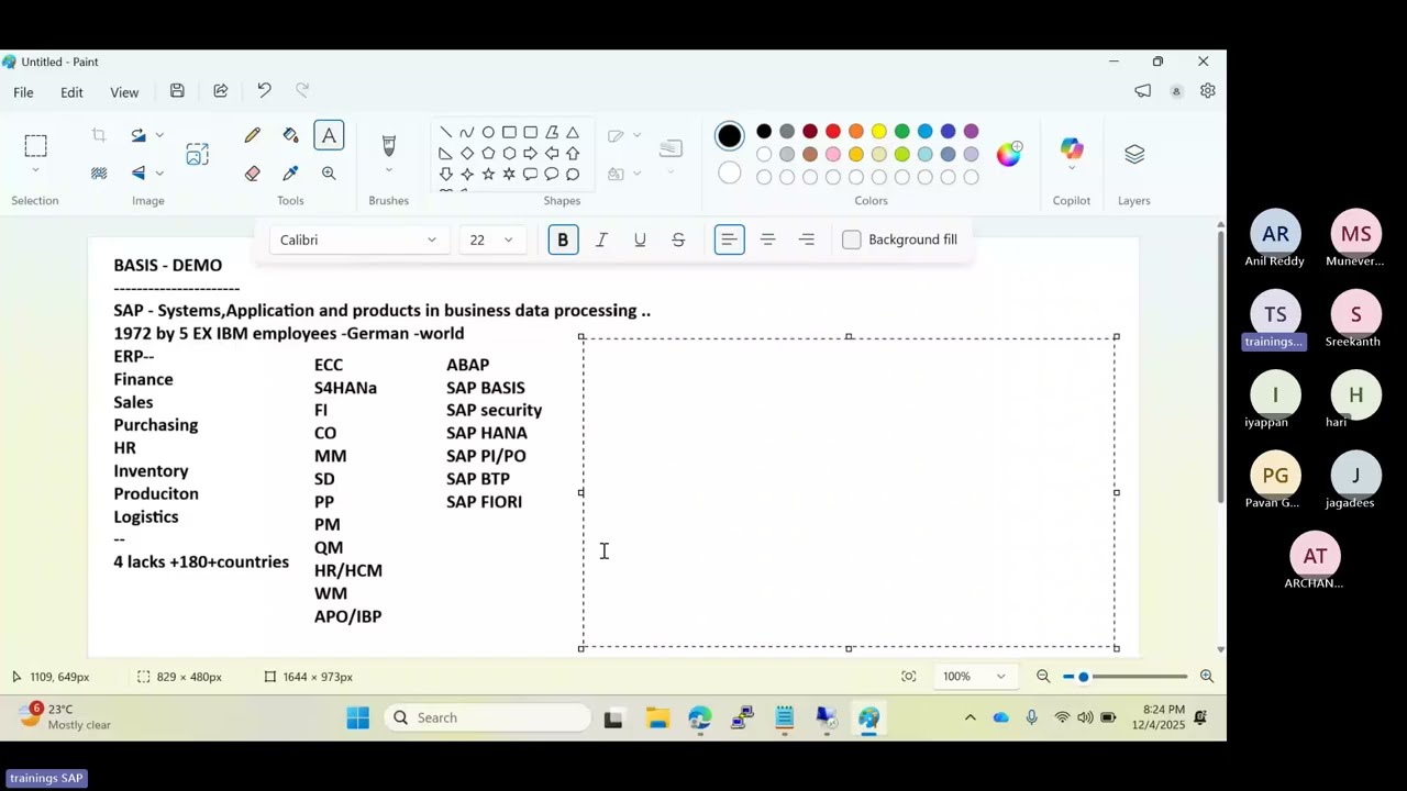 SAP BASIS Training Demo