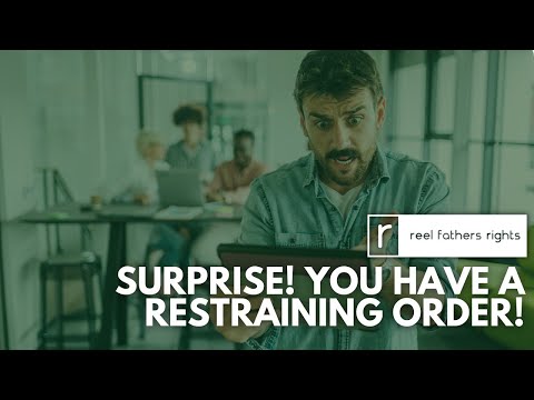Restraining orders can be granted against you for no reason!