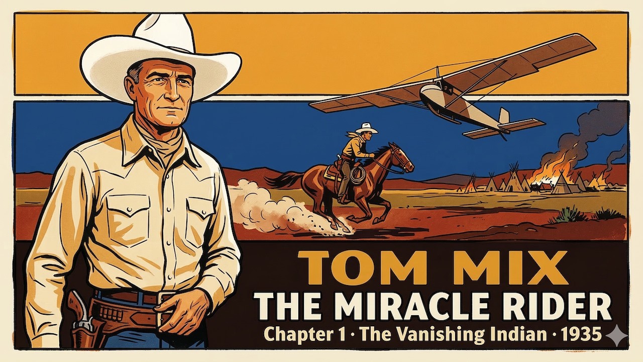 Tom Mix | The Miracle Rider (1935) Ch.1 | Classic Western Serial | Full Episode